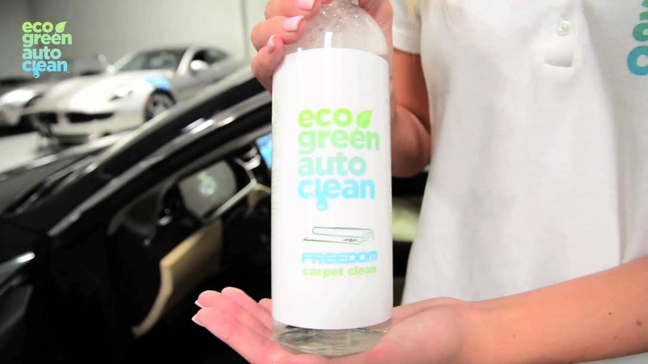 Eco Green Auto Clean – how to clean interior of a car - YouTube