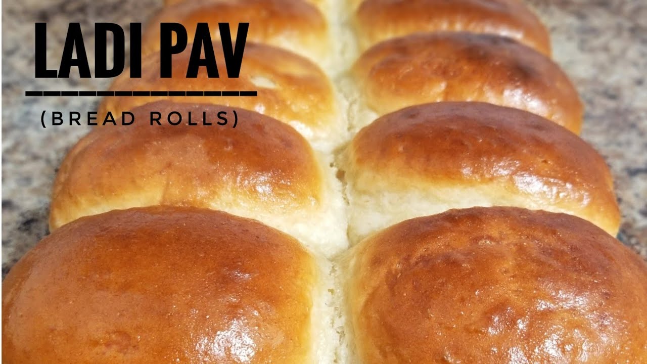 Ladi Pav (Bakery style) | Bread Rolls | लादी पाव - YouTube