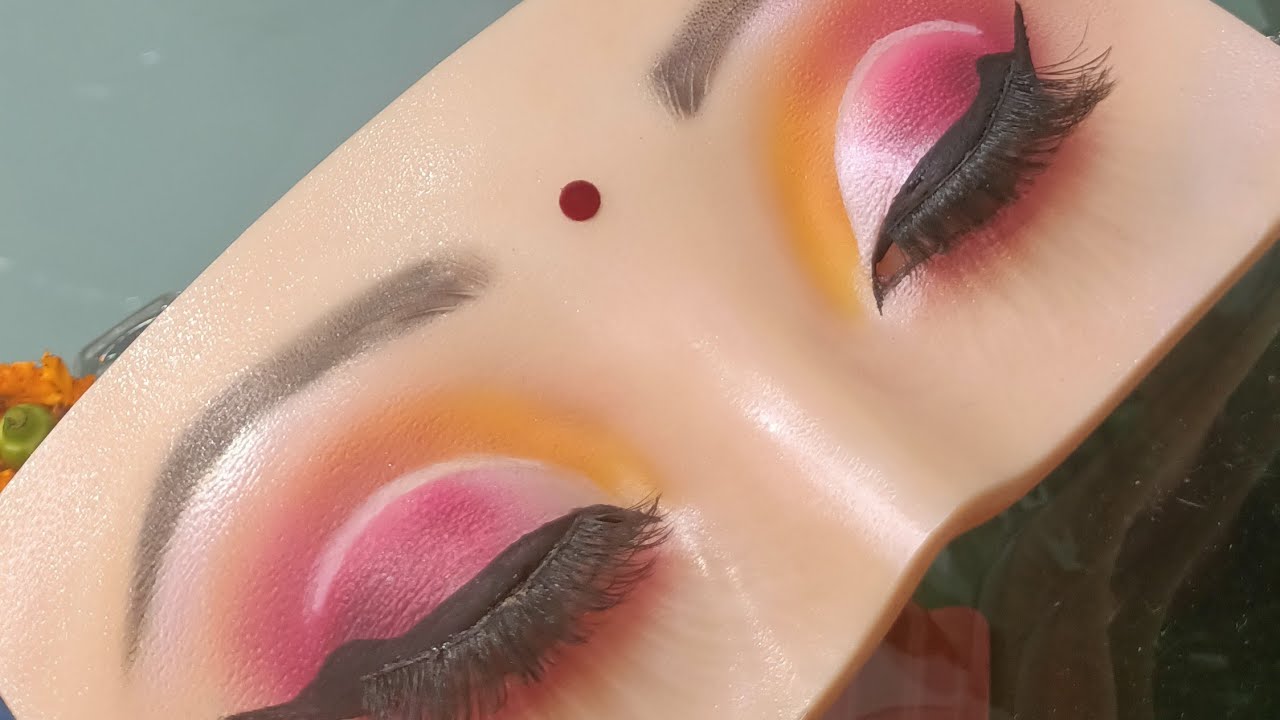 Eye makeup tutorial step by step.💄.(Laxmi makeover) - YouTube