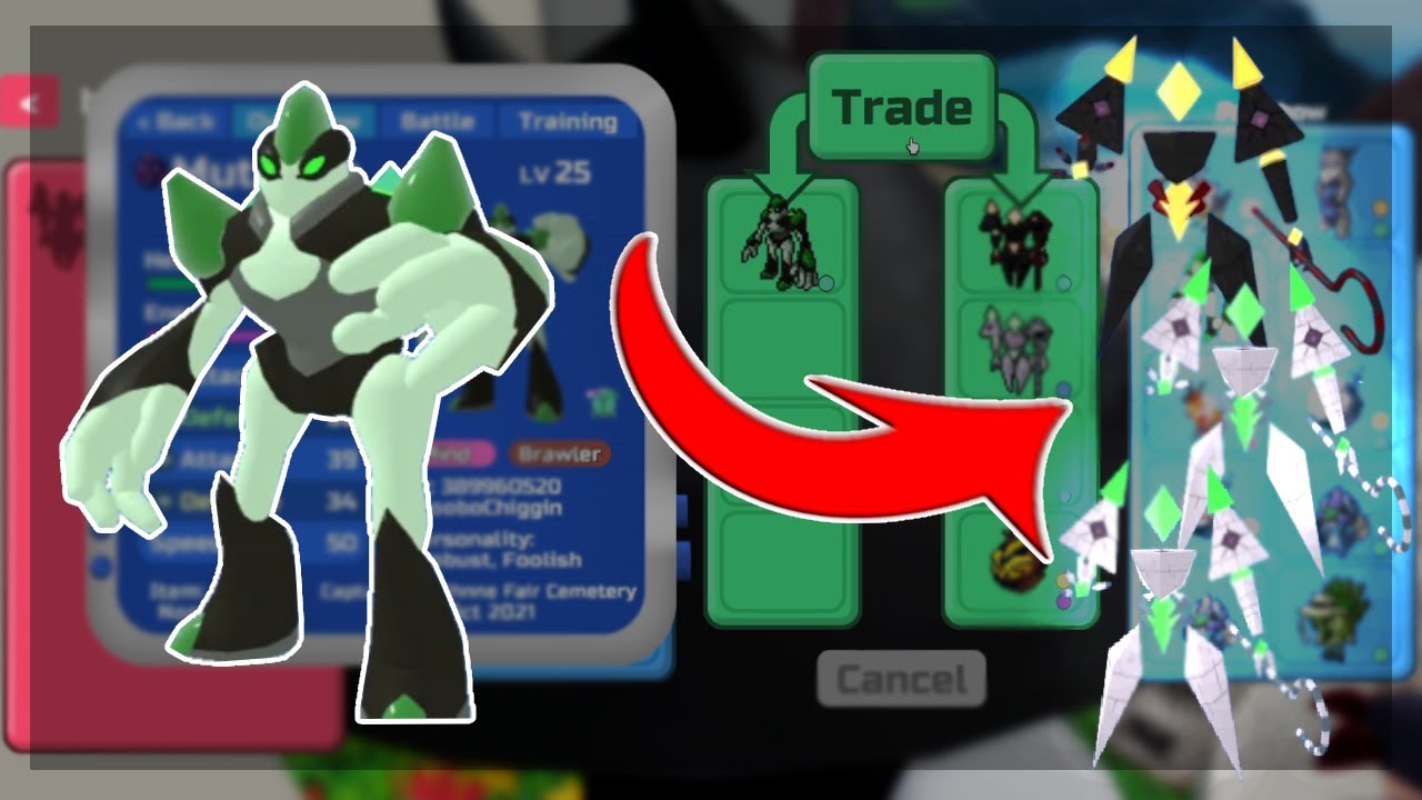 Trading Gamma Mutagon in Loomian Legacy W/L - YouTube