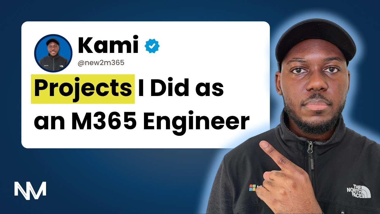 Projects I Did as an M365 Engineer - YouTube