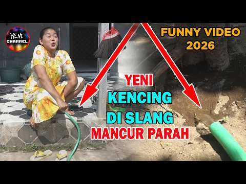 YENI KENCING DI SLANG PARAH SUPER LUCU SAMPAI MANCUR