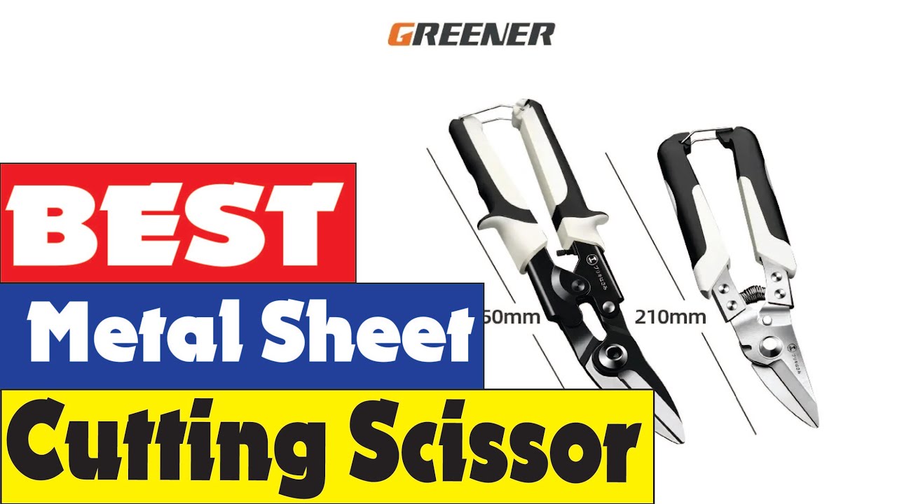 5 Best Sheet Cutting Scissor - YouTube