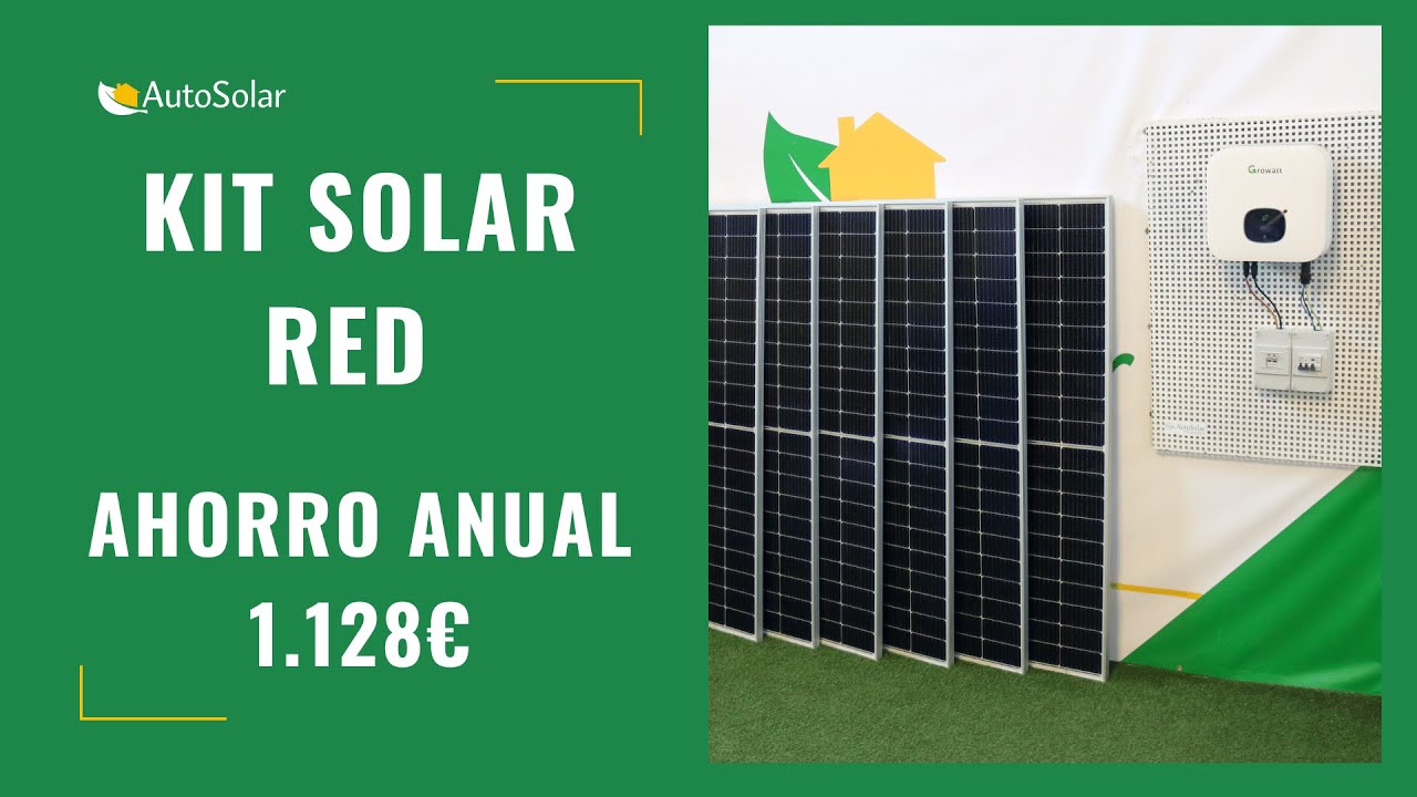Kit solar autoconsumo placas solares JA Solar | AutoSolar - YouTube