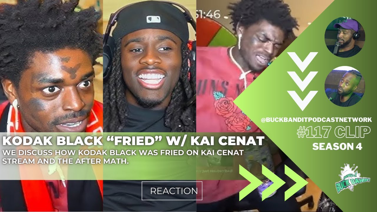Kai Cenat "Kodak Black popped a perc on my livestream" | clip - YouTube ...
