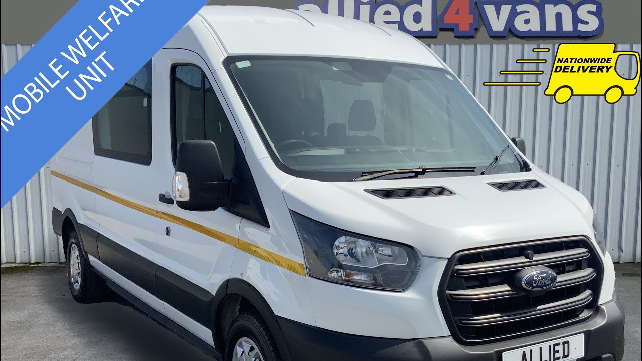 Ford Transit Welfare Unit 20 reg - YouTube