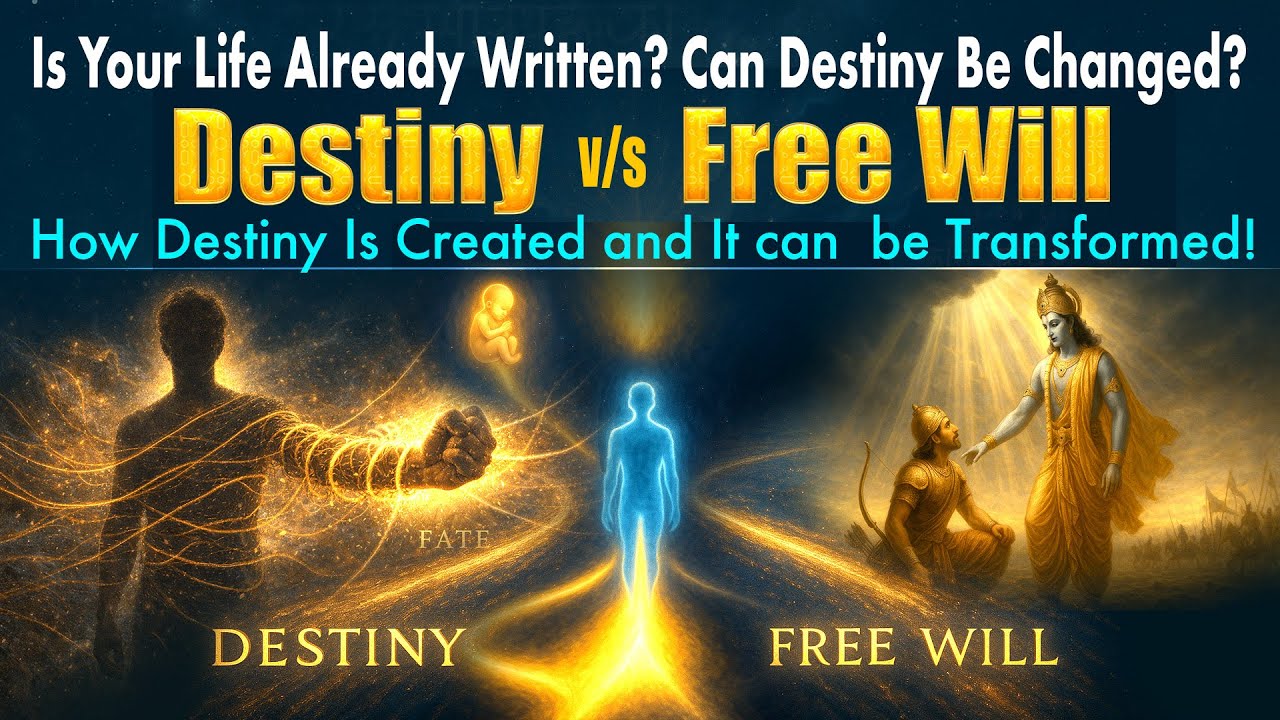Karma vs Destiny Which Controls Your Life | Secrets of Free Will and ...