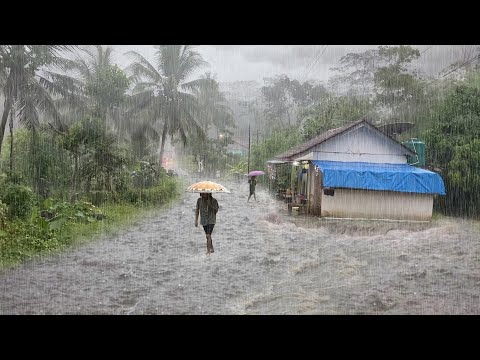Heavy Rain Strong Winds and Thunderstorms|Strong Wind Storm Rain To ...