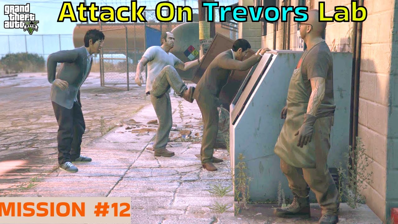 GTA 5 | Attack On Trevor's Meth Lab | Trevor Kills Everyone | Gameplay ...