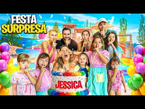 FESTA DE ANIVERSÁRIO SURPRESA PARA JESSICA GODAR COM AJUDA DOS AMIGOS
