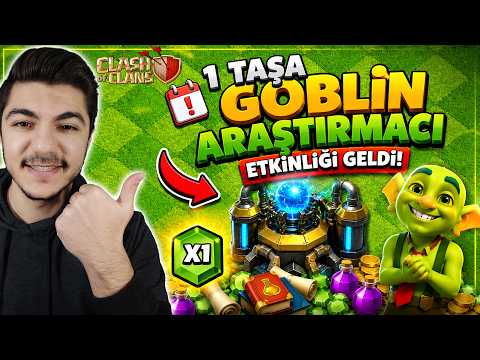 1 TAŞA GOBLİN ETİNLİĞİ !! EFSANE YÜKSELTMELER YAPTIK !! - Clash Of Clans