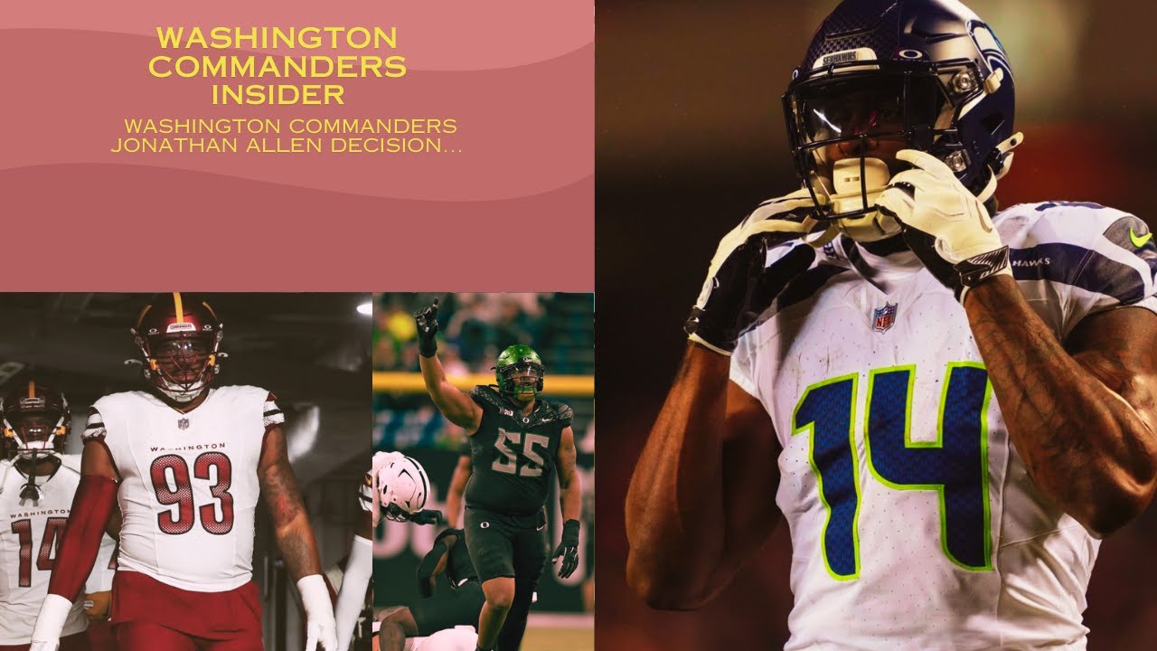 What Happens if Washington Commanders Release Jonathan Allen? - YouTube