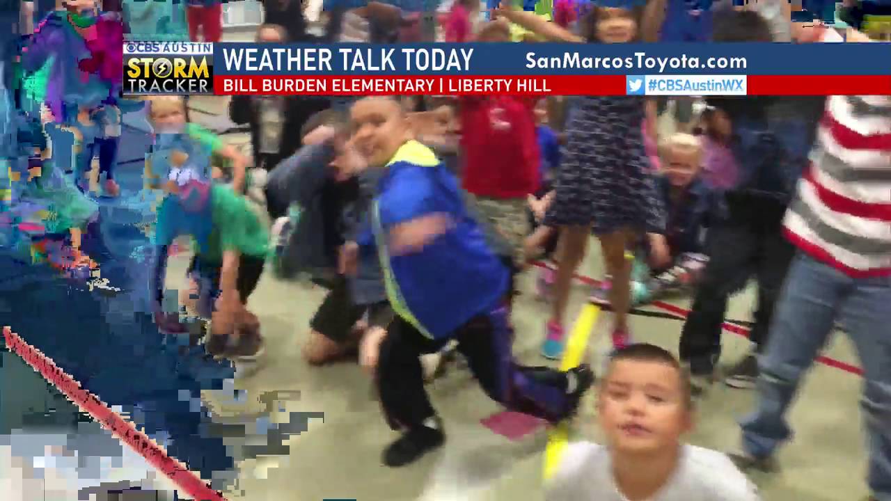 Burden Elementary in Liberty Hill on CBS Austin News at 6 | Oct 11th ...