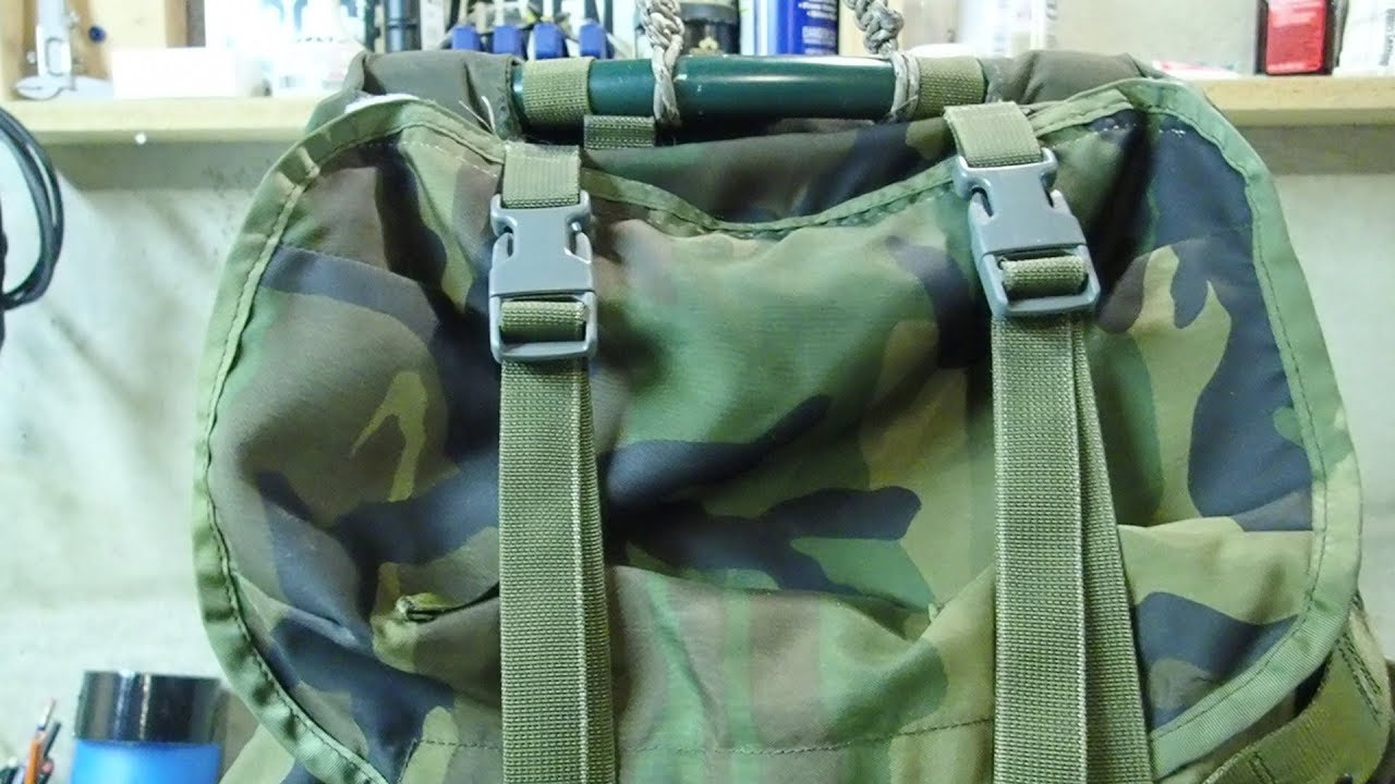 Gear: #56 Modifying an Alice Pack for a Chainsaw - YouTube