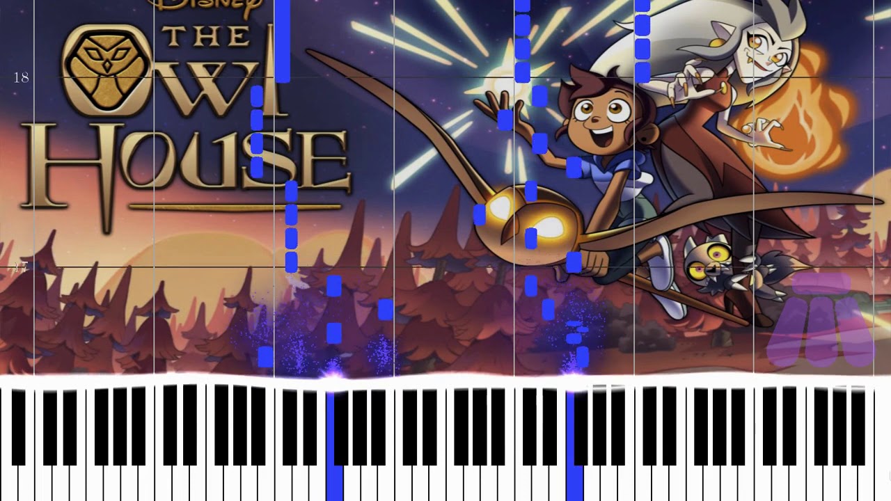 The Owl House Opening Piano Cover (Extended) - YouTube