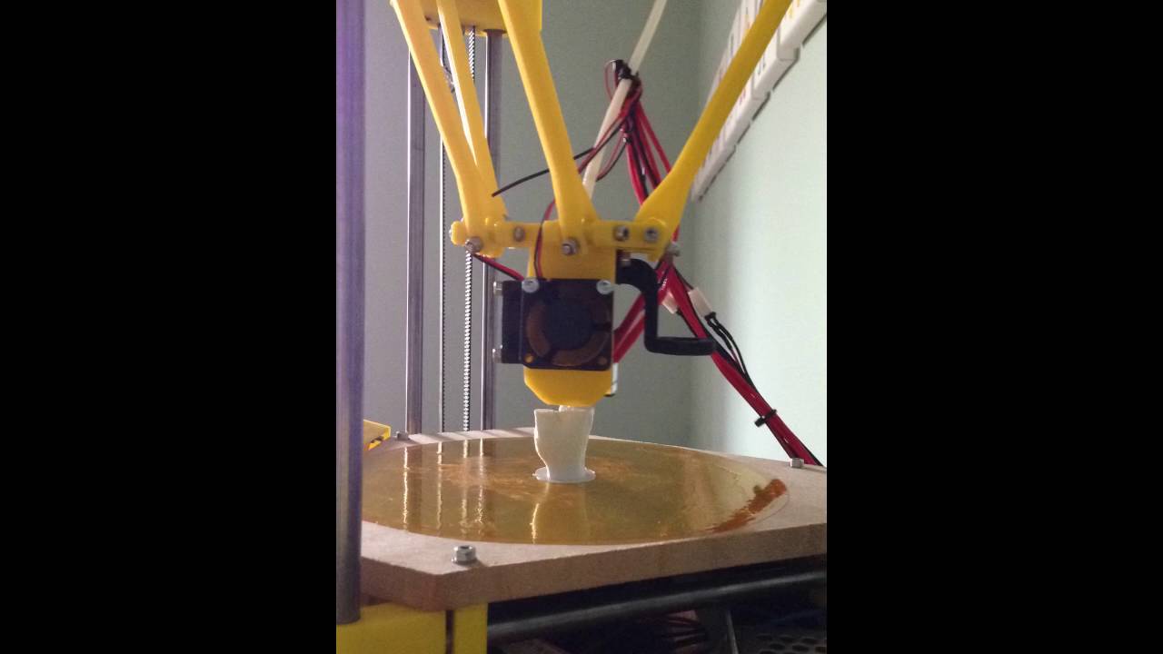 DIY 3d printer Sculptr Delta - YouTube