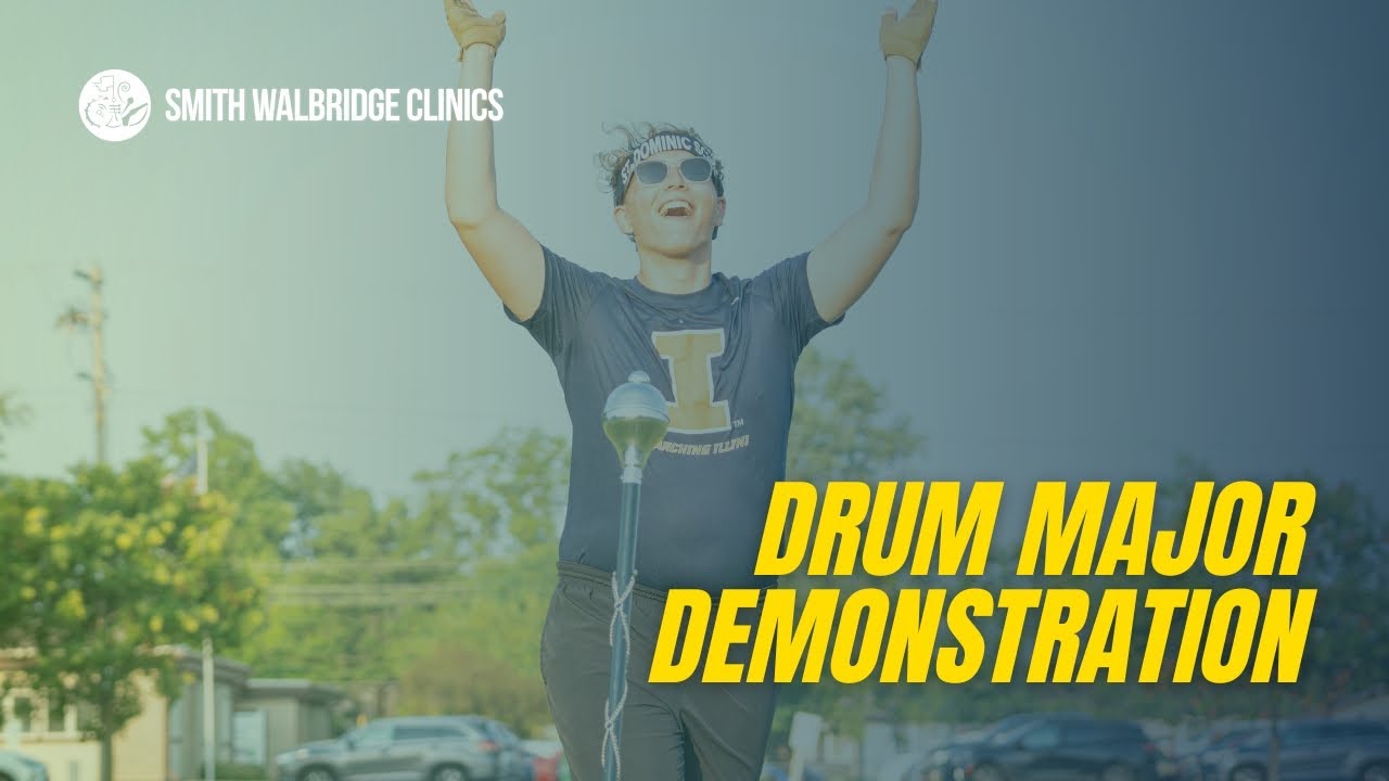 Gabe Lareau: 2024 Drum Major Staff Demonstration - YouTube