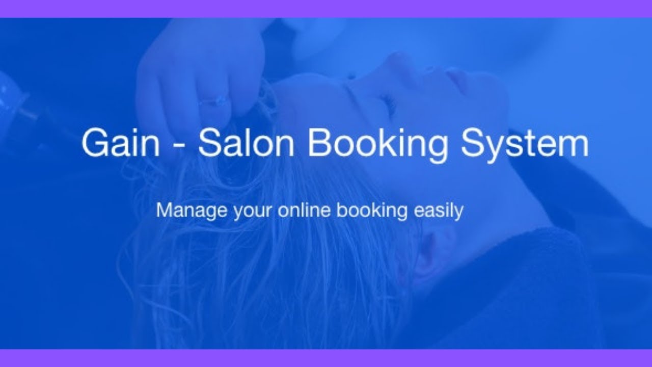 How to Make Salon Booking Website || Gain Salon Booking System PHP ...