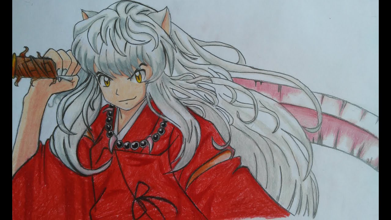 Como dibujar a Inuyasha / how to draw Inuyasha - YouTube