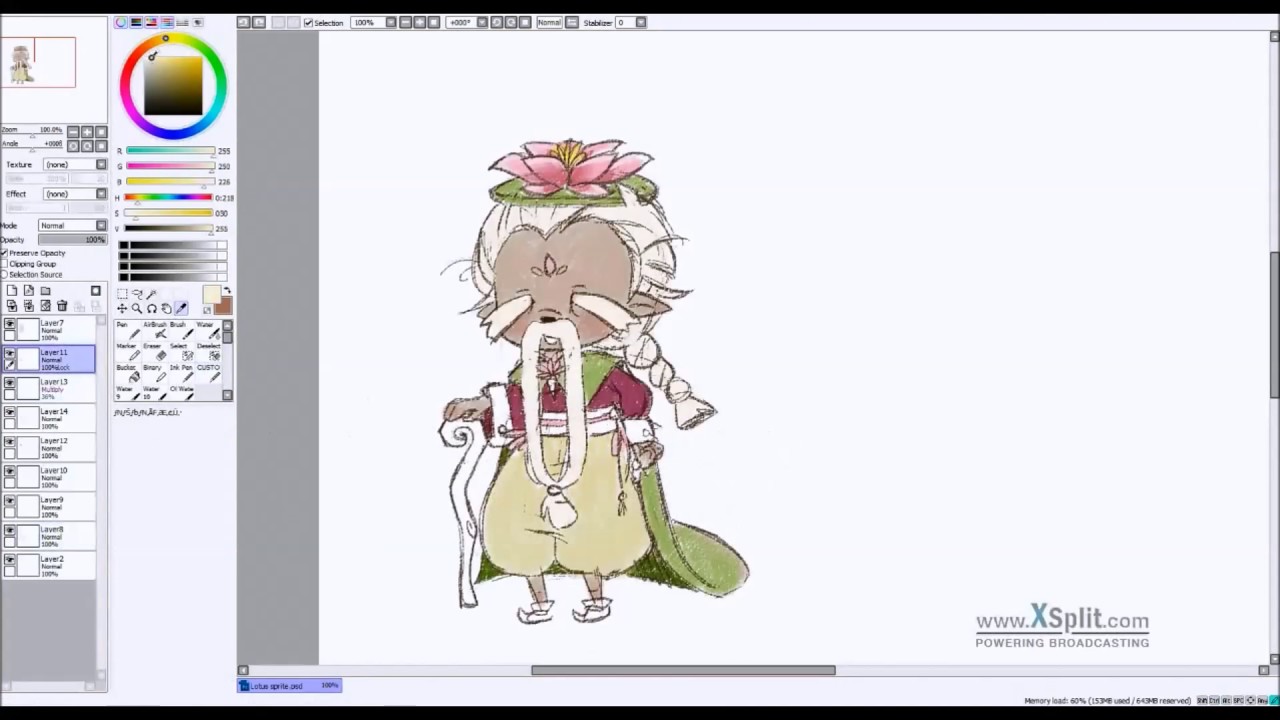 Elder Sprite Speedpaint - YouTube