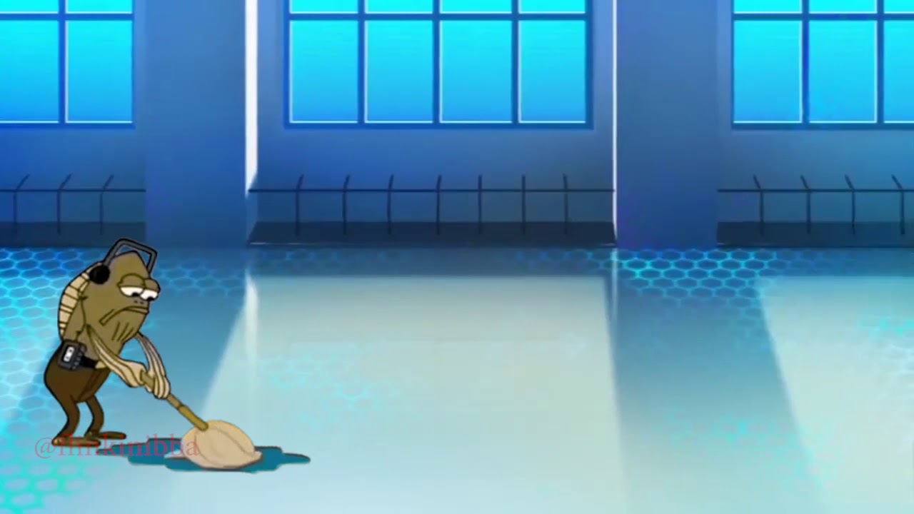 Fred Mopping a School - YouTube