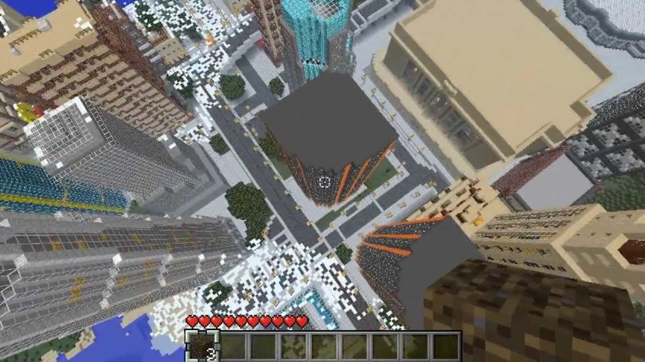AMAZING Minecraft CITY + DOWNLOAD LINK - YouTube