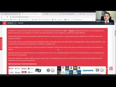 Ankara Üniversitesi Uzaktan Öğretim Süreçleri ve Sistemleri