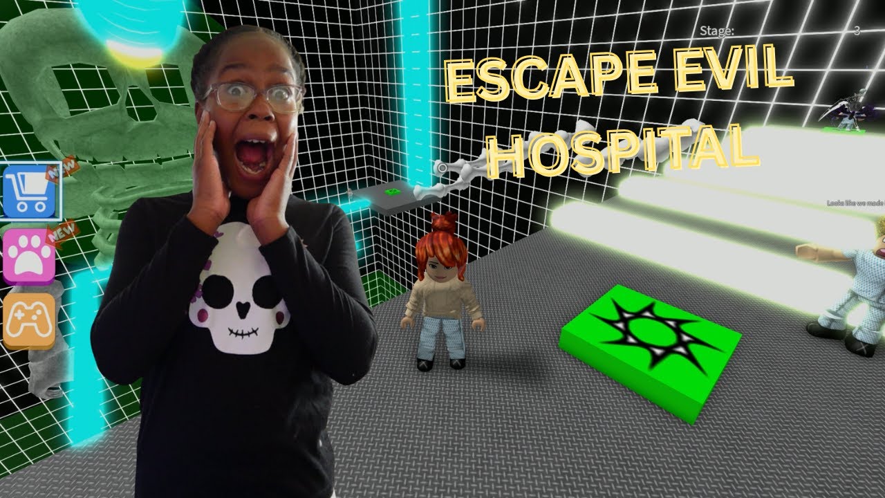 ROBLOX escape evil hospital - YouTube