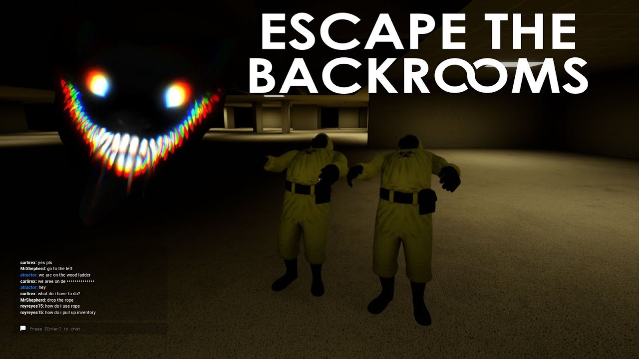 CORRE, QUE NOS VIOLAN// Escape The Backrooms - YouTube