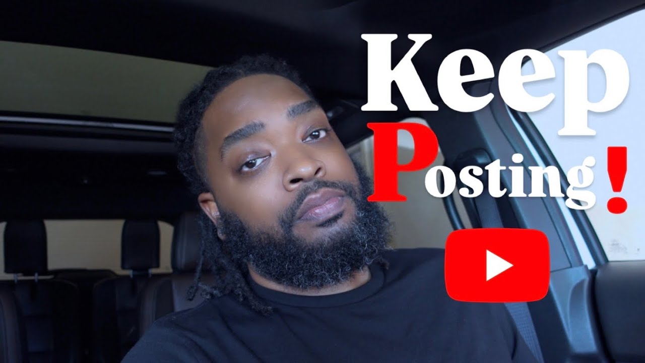Why YOU SHOULD Keep POSTING on YouTube even if NOBODY WATCHES - YouTube