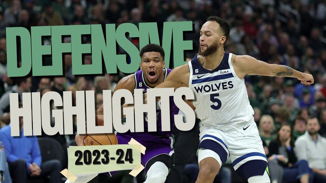 Kyle Anderson | Defensive Highlight Reel | 2023-24 Season - YouTube