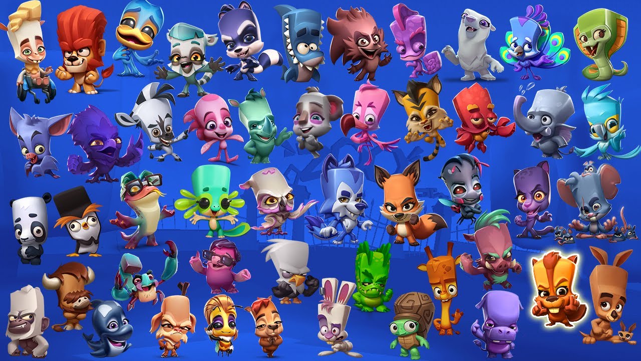 ZOOBA🐾 ALL CHARACTERS GAMEPLAY 🎮 #2 BETSY 🦦 - YouTube