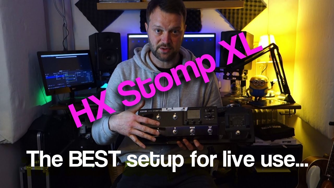 The BEST Way to Setup HX Stomp XL for Live Gigs - YouTube