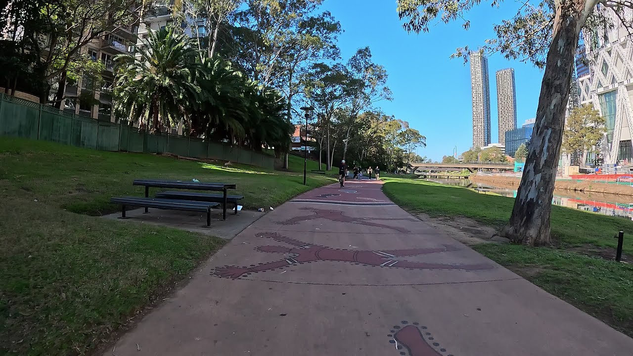 Green Paths & Urban Twists | Sydney Bike Ride – M7 to Parramatta - YouTube