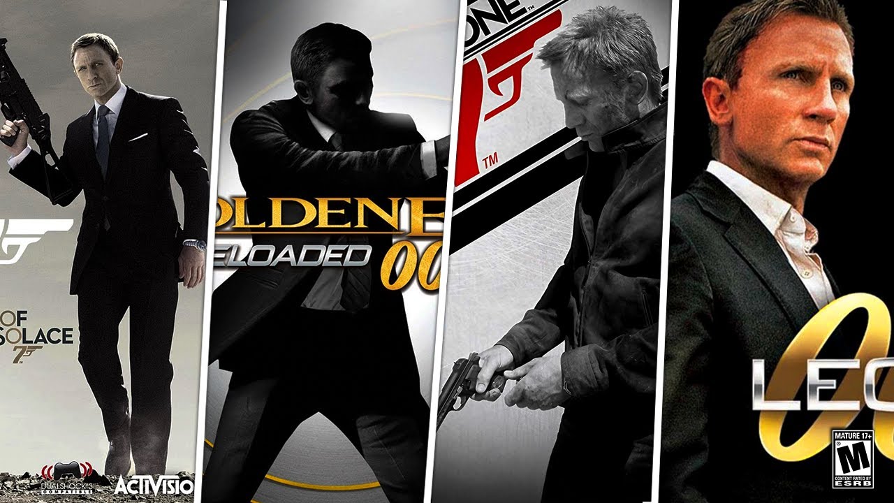 All Daniel Craig 007 Games for PS3 & Xbox 360 - YouTube