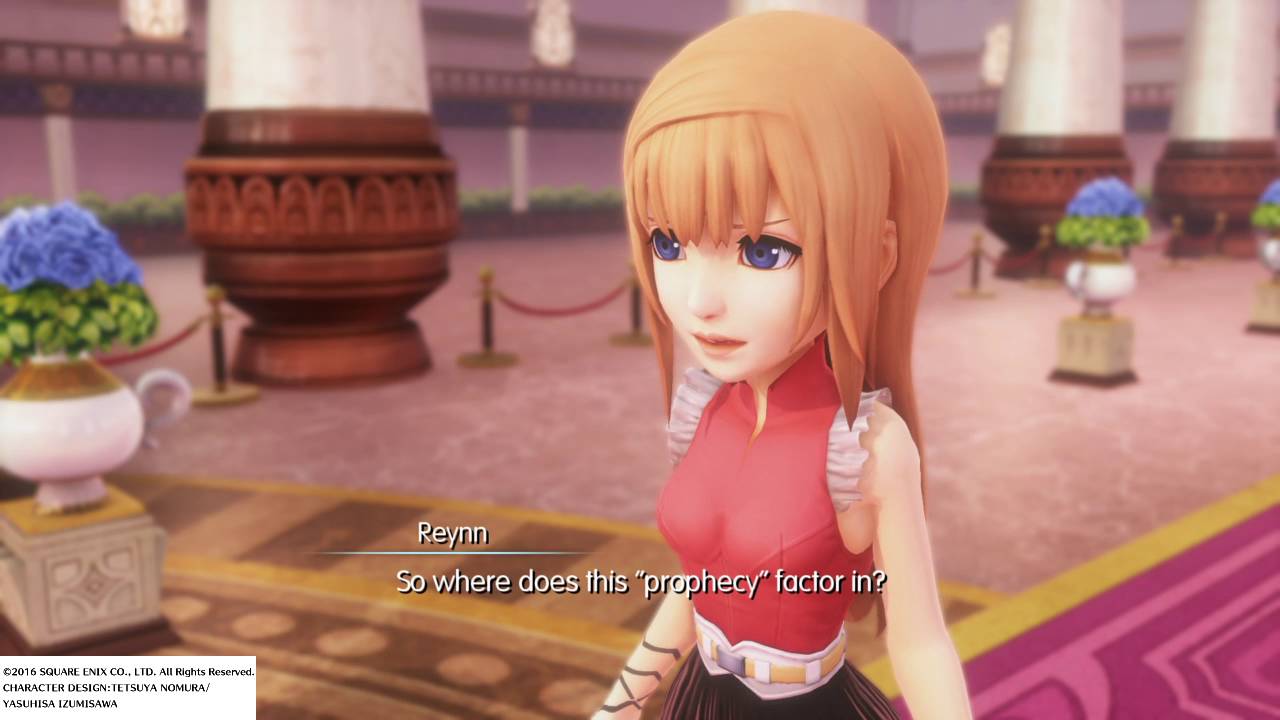 WORLD OF FINAL FANTASY - Final Fantasy 1 Princess Sarah - YouTube