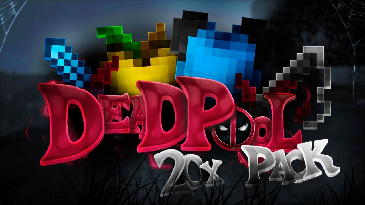 DeadPool Pack [20x]| Review | Texture Pack PvP | Minecraft PE | - YouTube