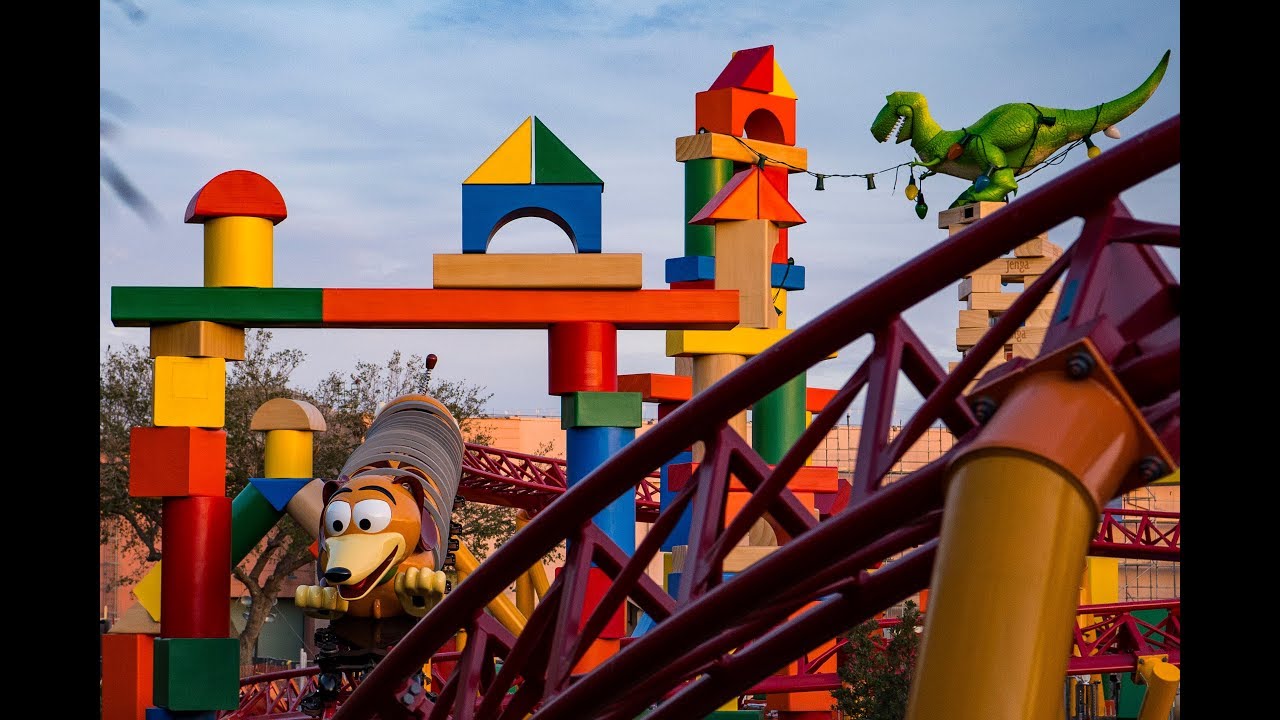 Slinky Dog Dash Roller Coaster Now Running in Toy Story Land, Disney's ...