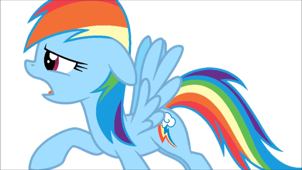 Speed-Animating: Rainbow Dash - YouTube