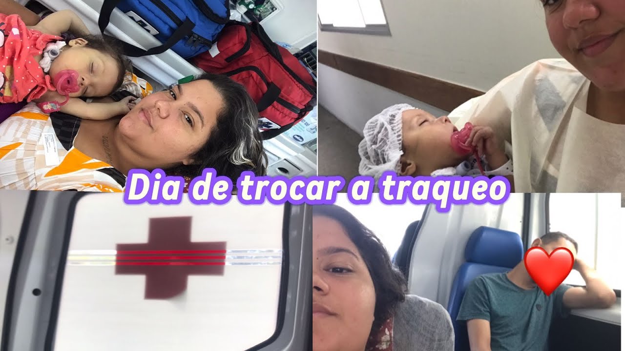 Chegou o dia de trocar a traqueo 😍😍 #viagem #bebe #youtube - YouTube