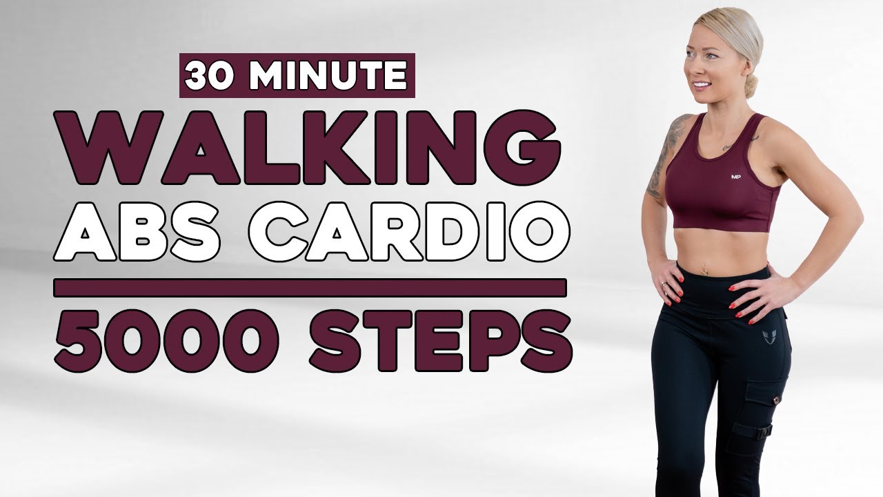 Walk at Home - 30 Minute Walking Workout to Lose Belly Fat Knee ...