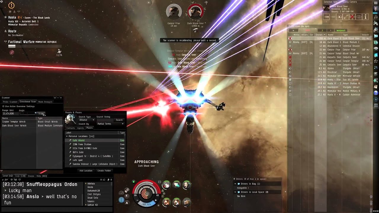 EVE Online Commander Spawn: Dark Blood Seer - YouTube