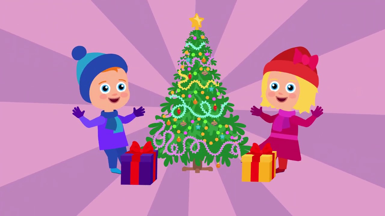 Новогодние песенки! Любимые мультики с Царевной и другими героями - YouTube