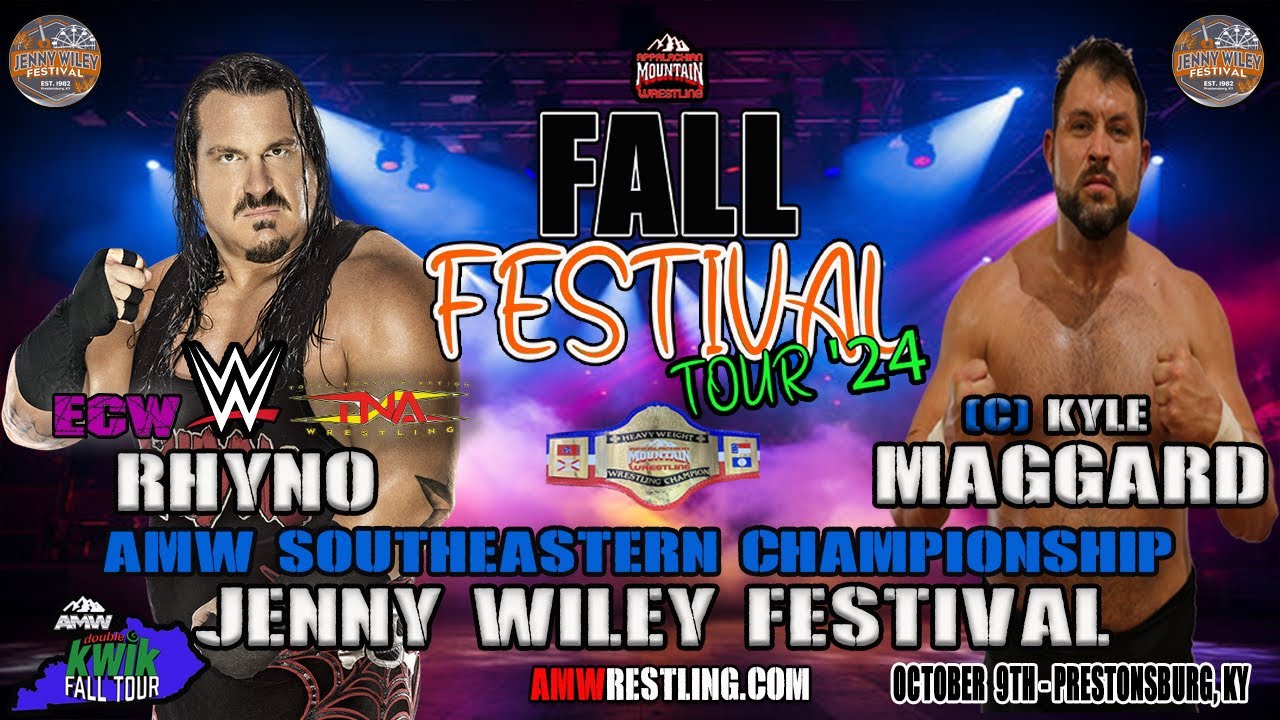 AMW FALL FESTIVAL TOUR 2024 - KYLE MAGGARD TALKS RHINO - YouTube