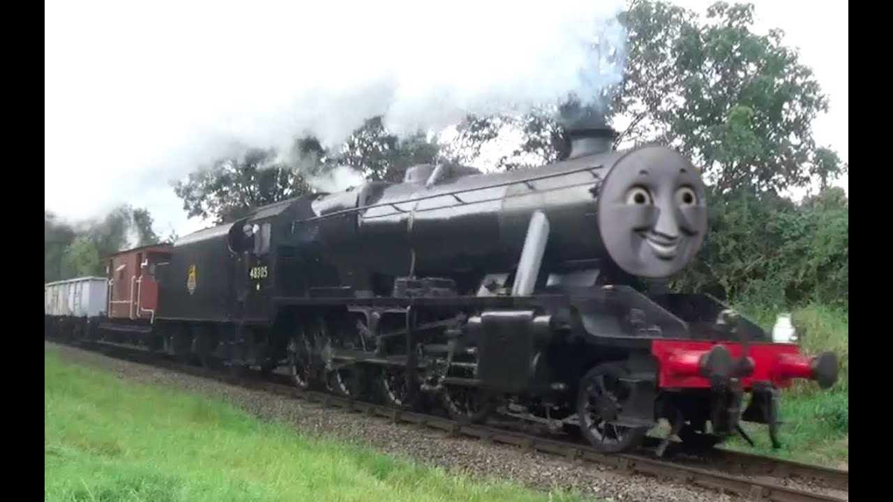 LMS 8F locomotives - YouTube