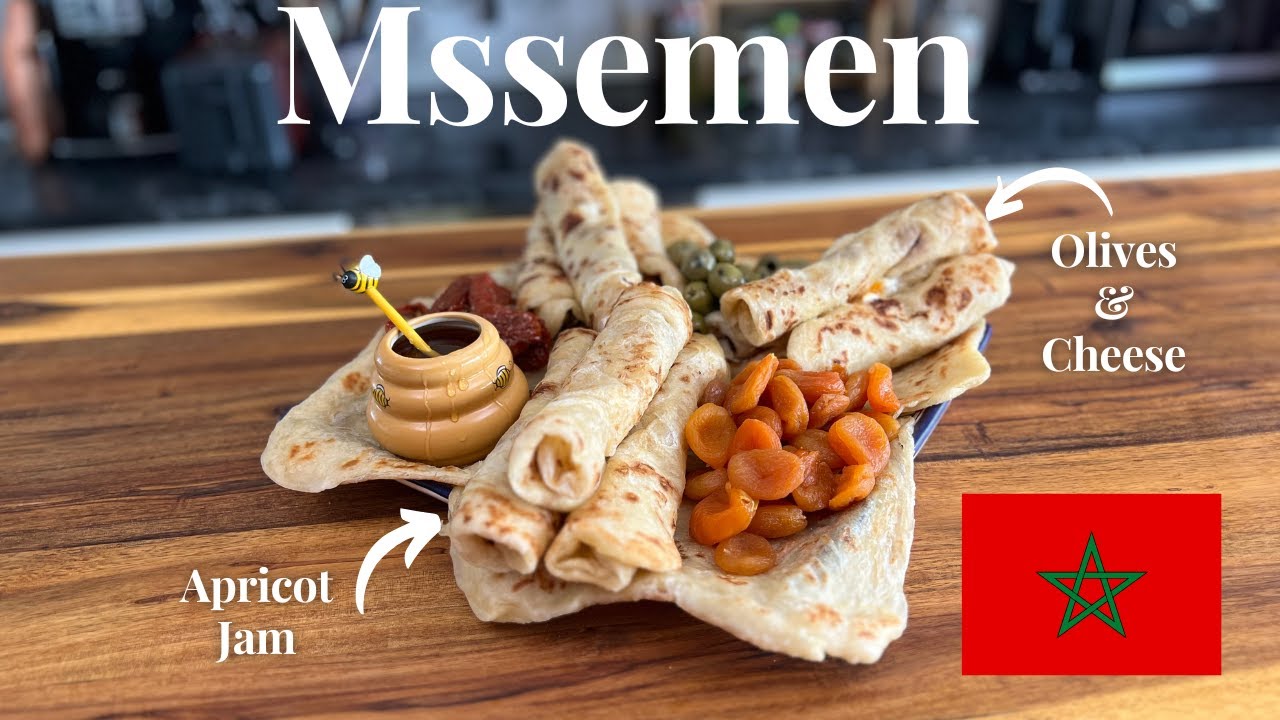 How To Make Msemen ! Authentic Moroccan Flaky Flatbread - YouTube