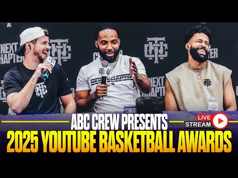WHO'S PLAYER OF THE YEAR?! The ABC Crew 2025 YouTube Basketball Awards ...