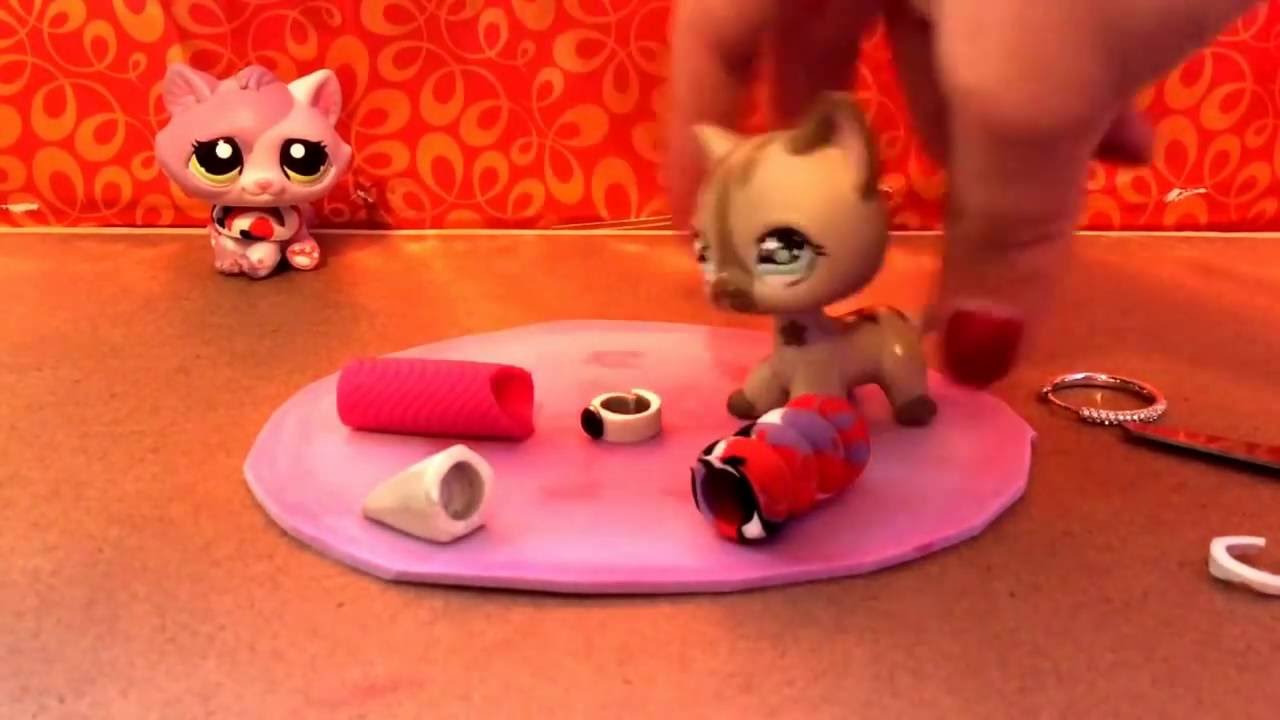 Lps: Diy collar/necklaces really easy - YouTube