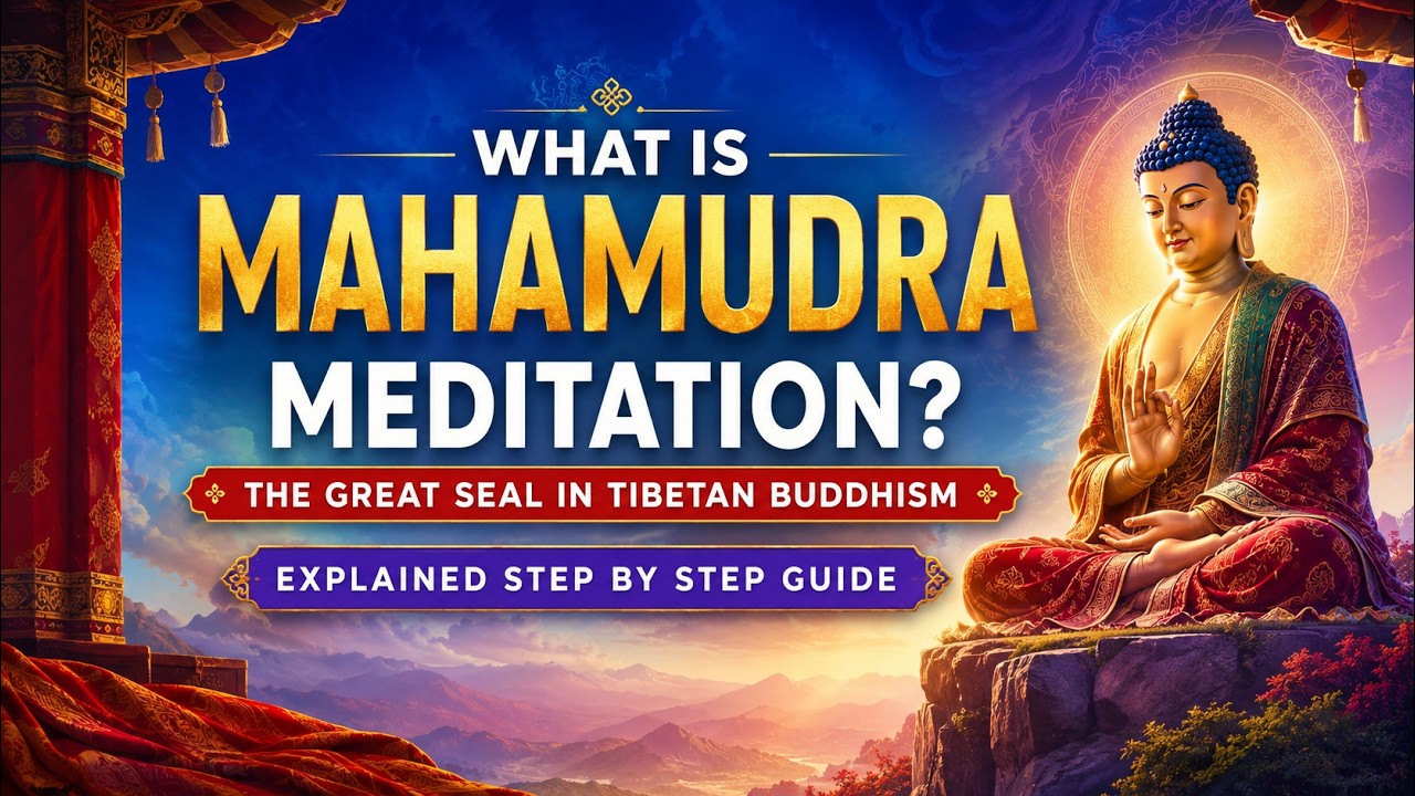 Mahamudra Meditation Explained | The Great Seal in Tibetan Buddhism ...