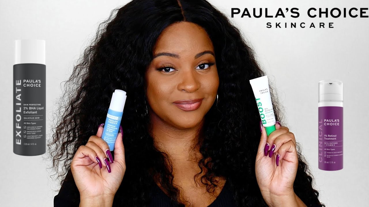 PAULA'S CHOICE SKINCARE HAUL | ComfortablyChic365 - YouTube